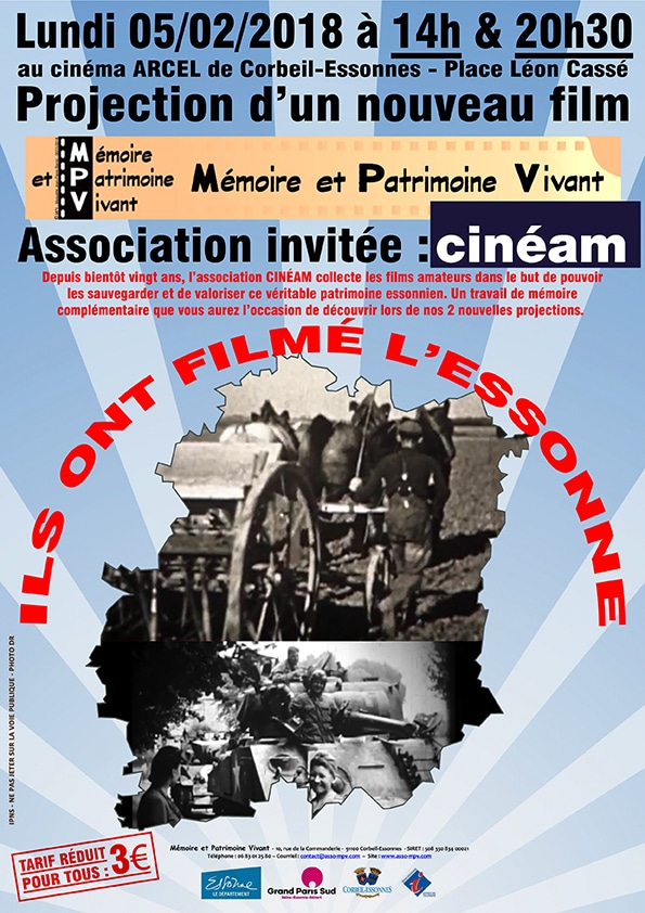 Ils ont filmé l'Essonne - Association Mémoire et Patrimoine Vivant